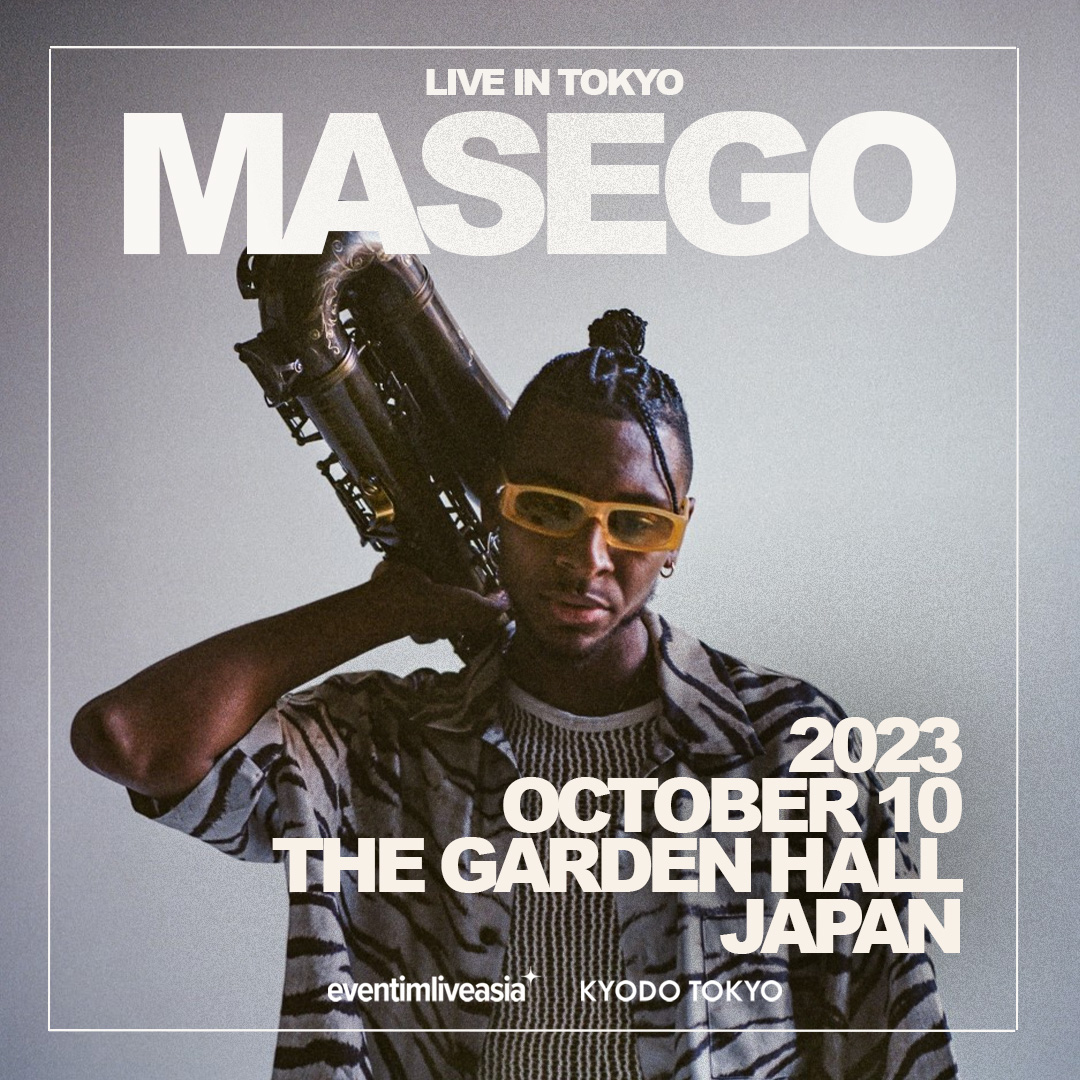 “トラップ・ハウス・ジャズ” のオリジネイターにして世界最注目のシンガー・プロデューサーMASEGO、待望の来日公演決定！